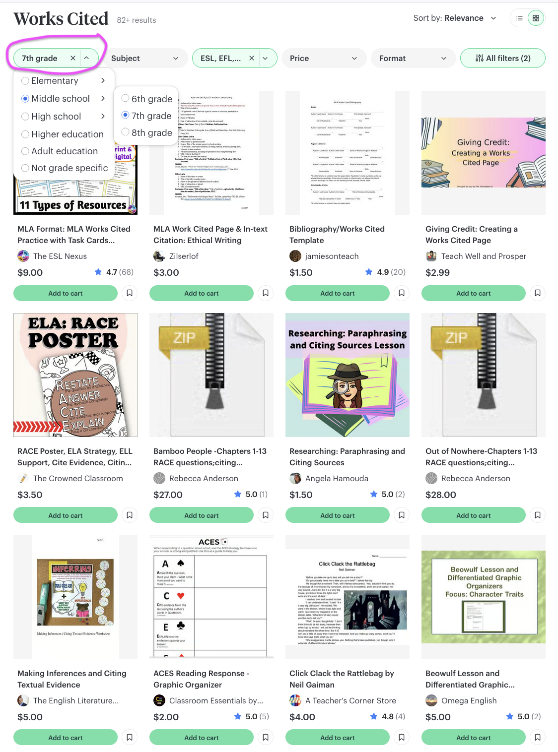 How To Quickly & Easily Find ESL Resources On TPT